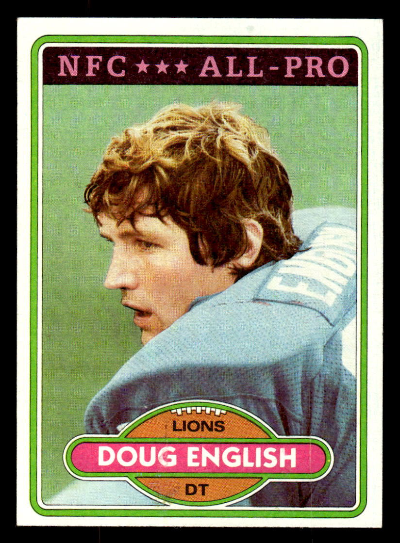 Doug English Detroit Lions 1980 Topps #140 | eBay