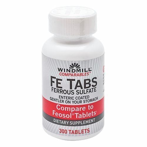 Fe Tabs Ferrous Sulfate 300 Tabs By Windmill Health | eBay