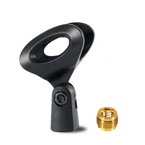 Durable Plastic /Copper Threading Mic Clip Mic Holders Spring Clip | eBay