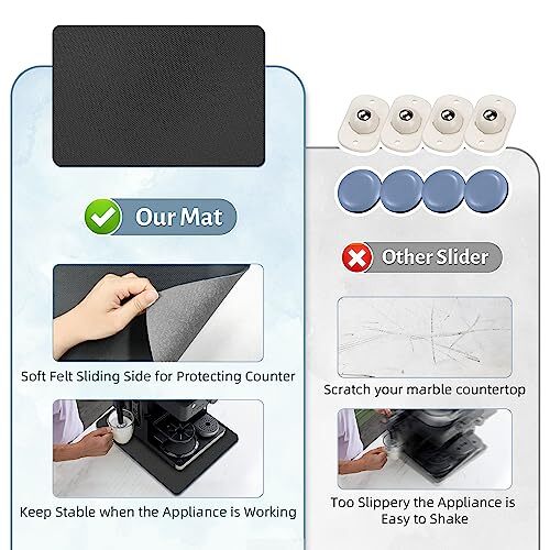 Appliance Slider Cut To Fit Kitchen Appliance Sliders 360 Degree ...