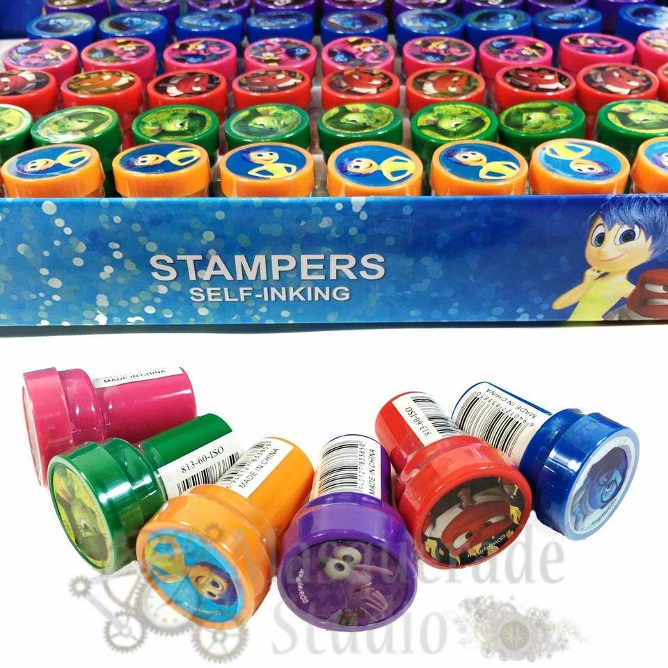 Disney Marvel DC Nickelodeon Self Inking Stamps for Kids 60pc Stampers ...