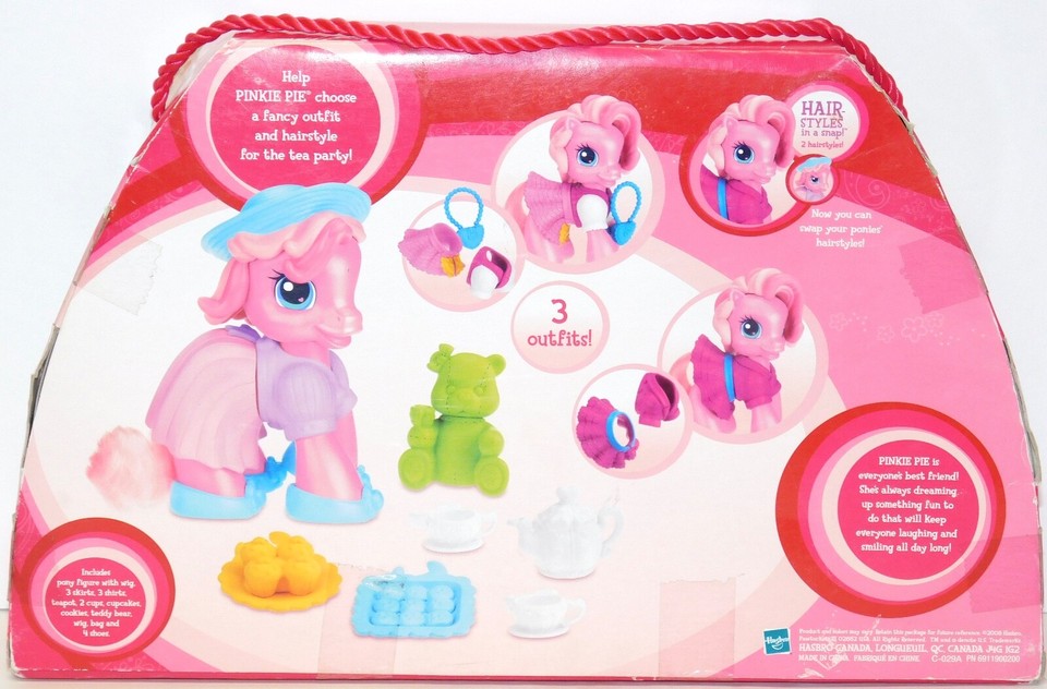 2008 My Little Pony Dress Up - Tea Party With Pinkie Pie Rare New | eBay