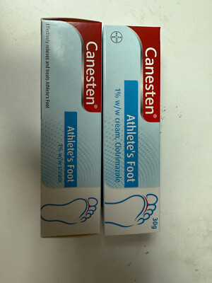 Canesten Dual Action Athletes Foot Cream 30g 2 *PACK | eBay UK