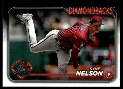 2024 Topps Ryne Nelson Arizona Diamondbacks #334 19398 | eBay UK