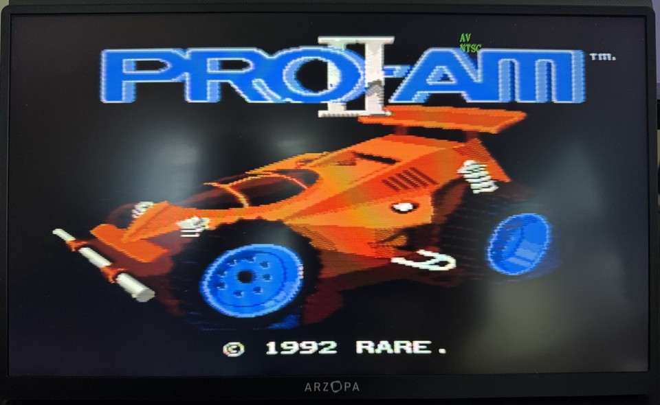 R.C. Pro-Am II Nintendo Entertainment System 1992 RC Pro Am 2 NES Cart ...