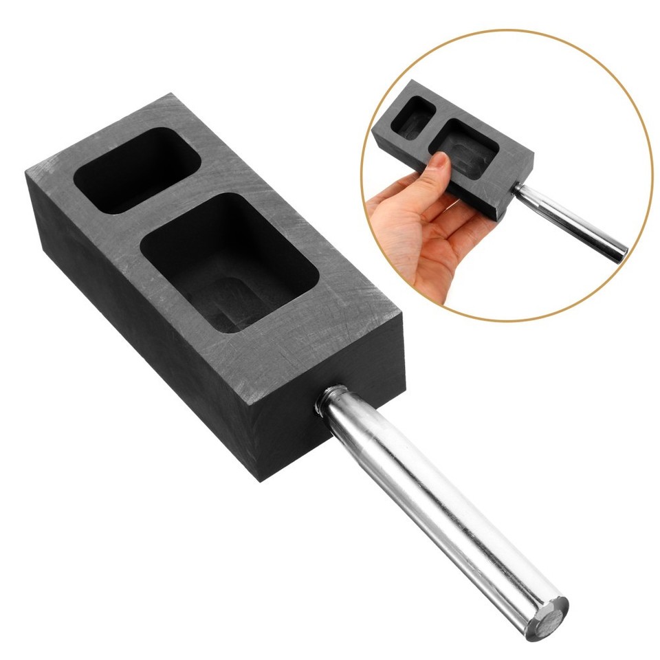 Graphite Crucible Melting Metal Jewelry Casting Molds Moulds Ingot for ...