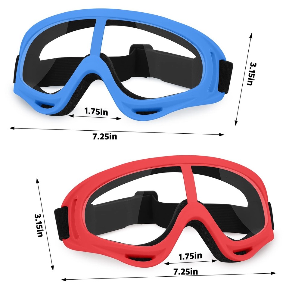 Protective Goggles Safety Glasses Eyewear Compatible with Nerf Guns for ...