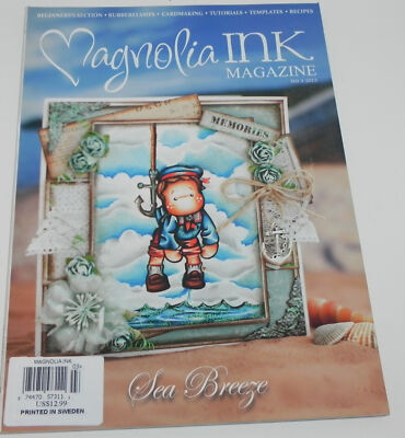 MAGNOLIA INK MAGAZINE SEA BREEZE NO 3 2013 CARDMAKING TUTORIALS ...