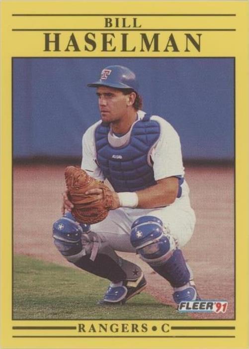 1991 Fleer - Bill Haselman #287 (RC) for sale online | eBay