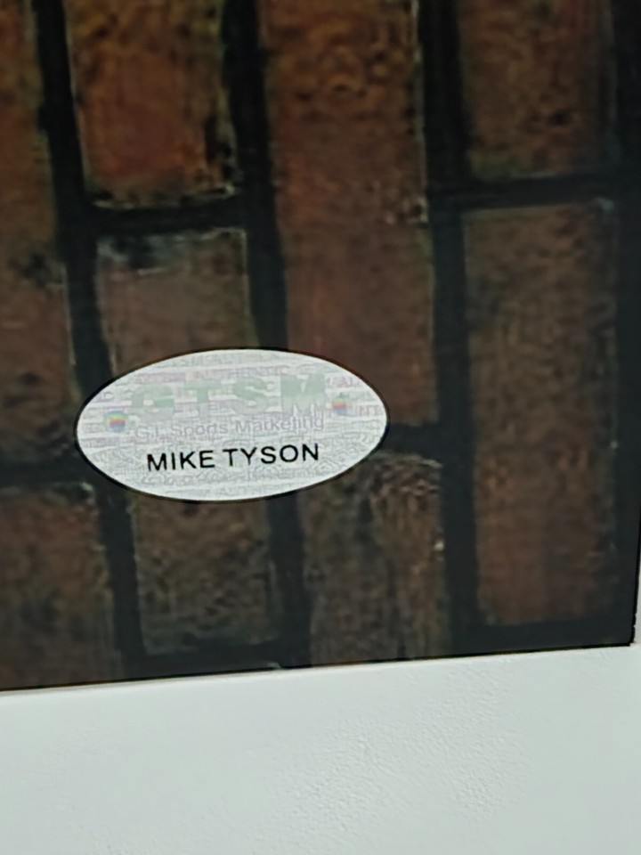Iron Mike Tyson Boxing Autographed 8x10 Photo GTSM Cert. | eBay