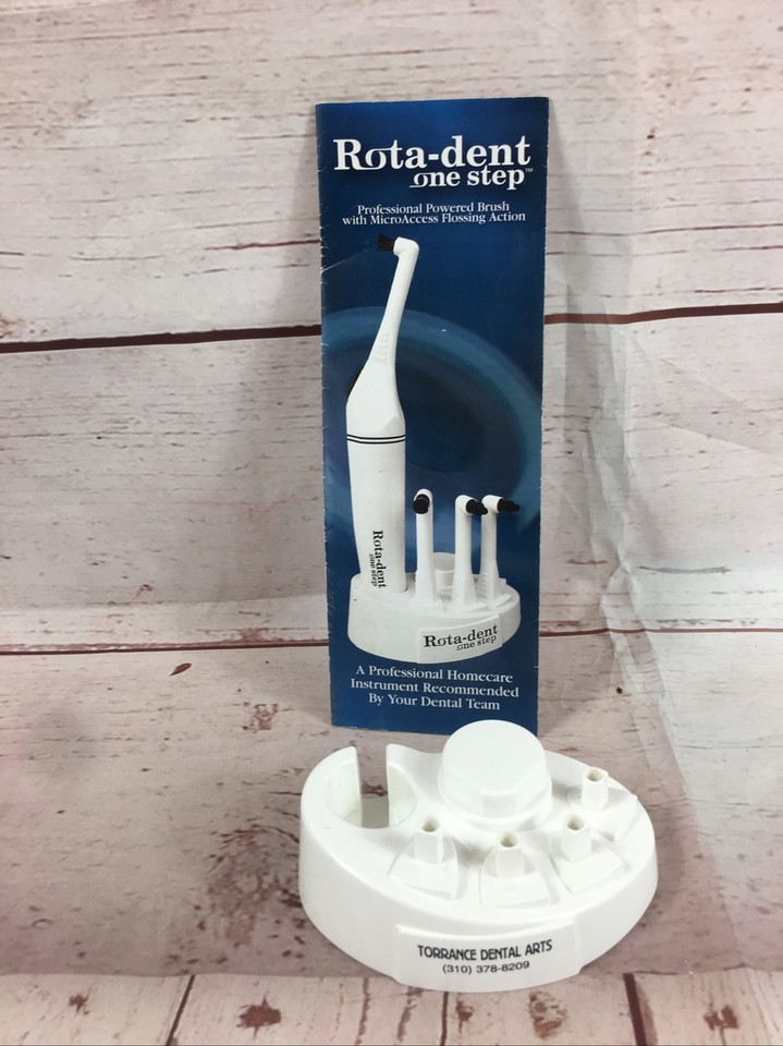 Rota-dent Rotadent Professional Rotary Plaque Removal Toothbrush Stand ...