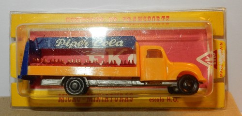Old Micro eko Ho 1/86 1/87 Truck Magirus Piper Cola = Coca + Fences IN ...