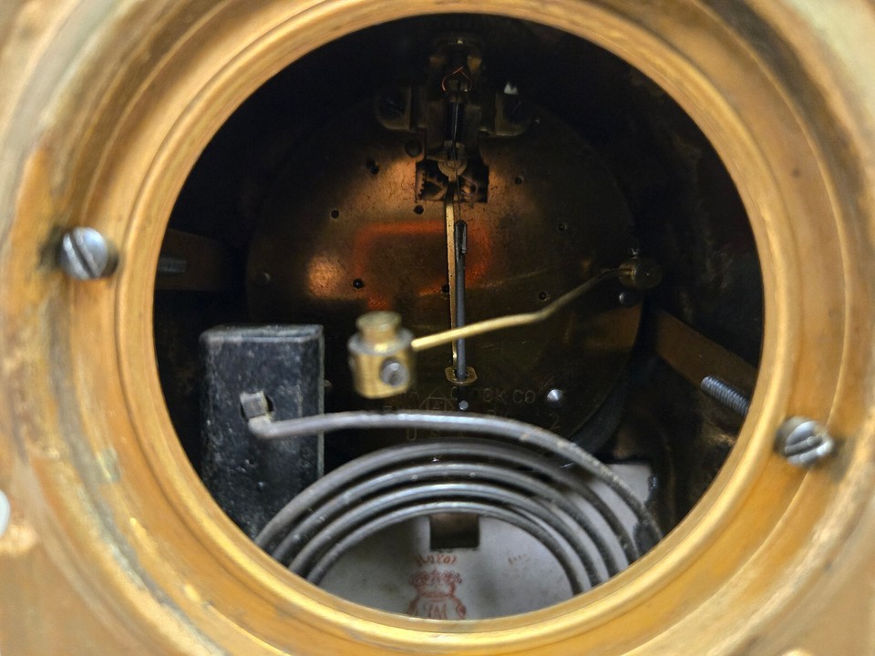 Ansonia Antique Clock with Woman and Man on Front - Used | eBay