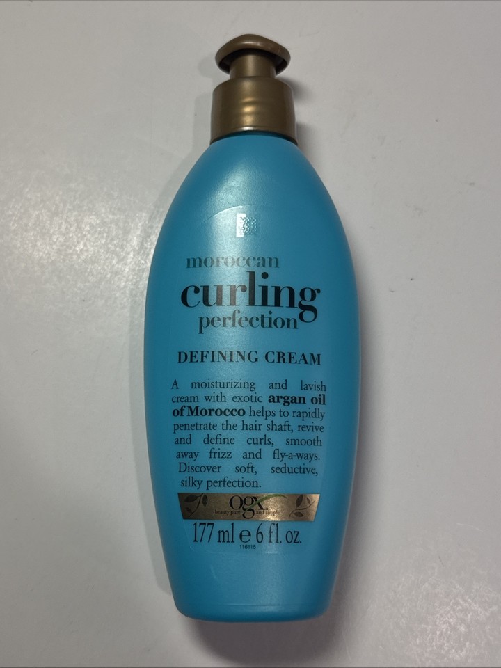 OGX Organix Moroccan Curling Perfection Defining Hair Cream - 6 Fl Oz ...