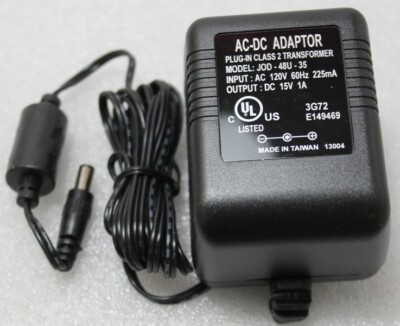 AC/DC Class 2 Plug - In Adaptor Model JOD-48U-35 | eBay