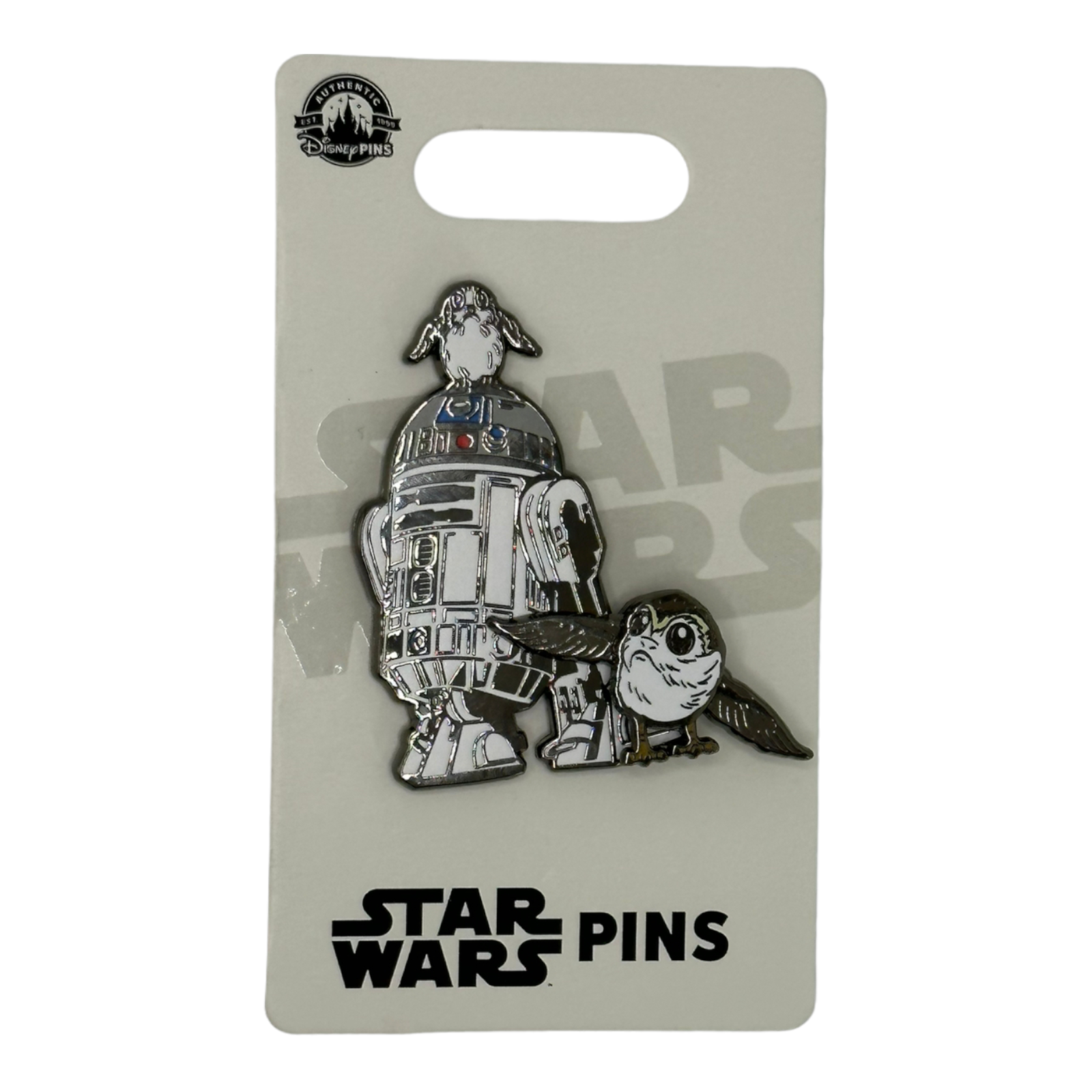 Disney Parks Star Wars R2-D2 and Porg Bird Swivel Moving Pin NEW | eBay