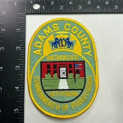 ADAMS COUNTRY Commonwealth Pennsylvania Patch 39NH | eBay