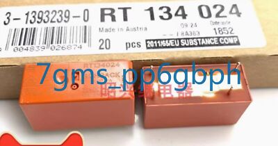 1 PCS NEW RT134024 A set of normally open 24VDC Tyco electromagnetic ...