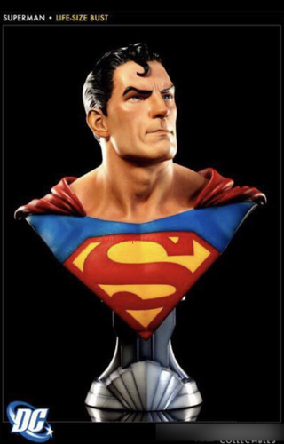 Sideshow Superman Statue Bust Figure Resin Model Collectible 1/1 ...