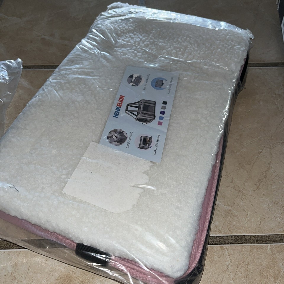 Henkelion Cat Carriers Dog Carrier PINK for Small Medium Cats Dogs up ...