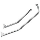 USA Upsweep Fishtail Exhaust Drag Pipes Harley Softail Bobber Chopper ...