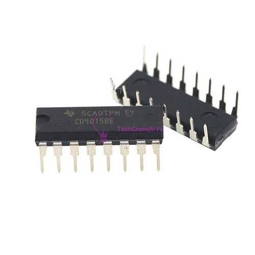 5PCS CD4015BE CD4015 DIP 16 CMOS Dual 4-Stage Static Shift Register | eBay