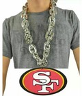 NFL San Francisco 49ers 3D Fan Chain Necklace Foam 2 in 1 | eBay