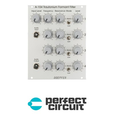 Doepfer A-104 Trautonium Formant Filter EURORACK - USED - PERFECT ...