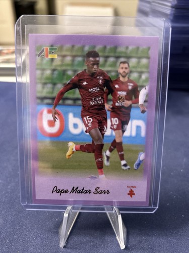 2020-21 ALL SPORTS 267 PAPE MATAR SARR PURPLE RC ROOKIE CARD #D /100 ...