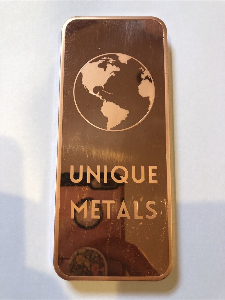 1 (One) Kilogram Kilo .999 Copper Bullion Bar By Unique Metals | eBay