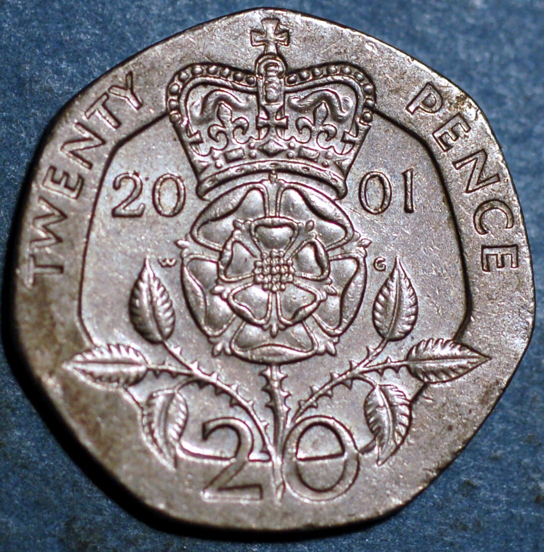 United Kingdom 20 Pence 2001 Elizabeth II KM# 990 | eBay