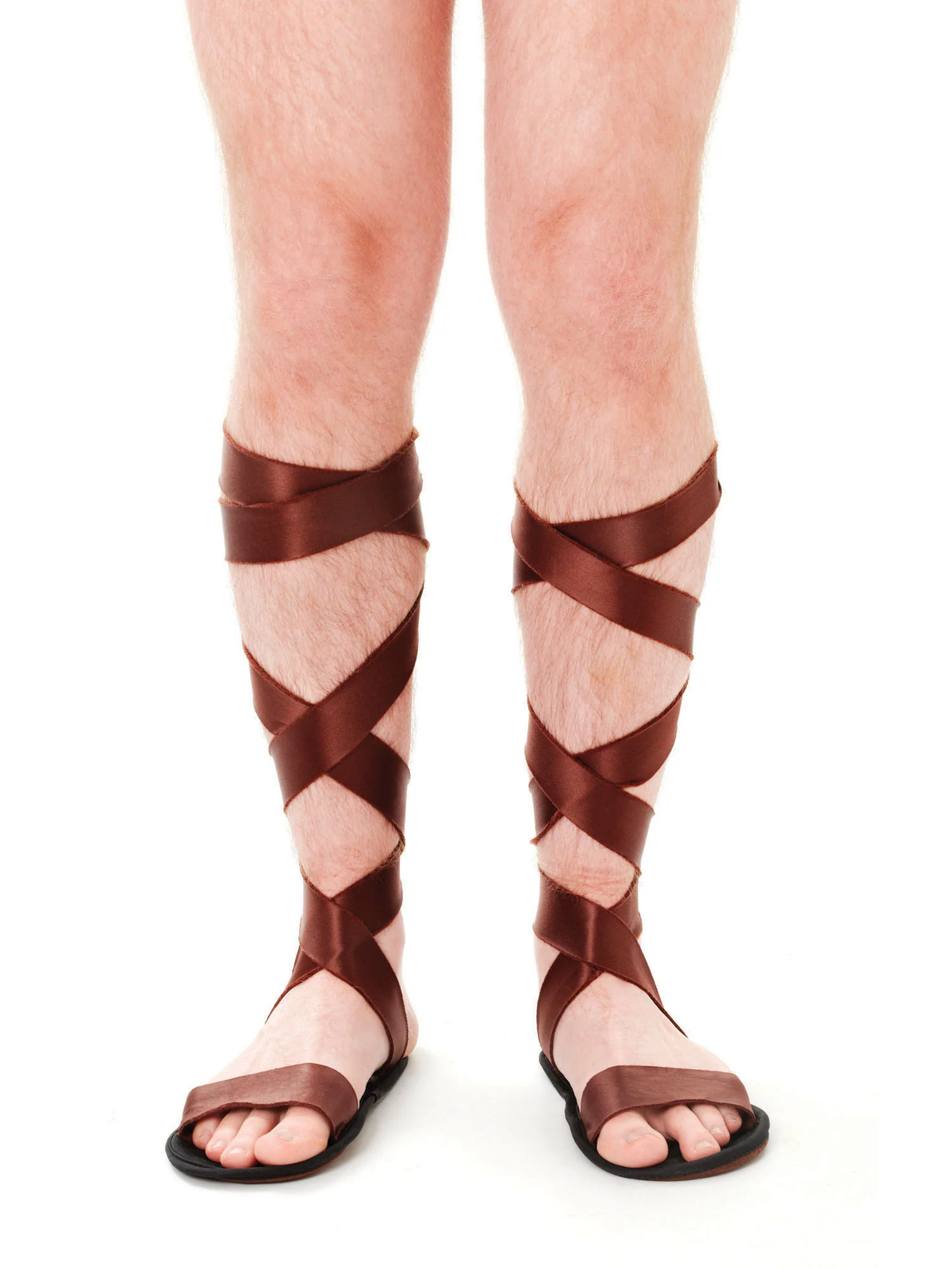 Roman Sandals Adults Warrior Fancy Dress Shoes Greek Roman Accessory | eBay