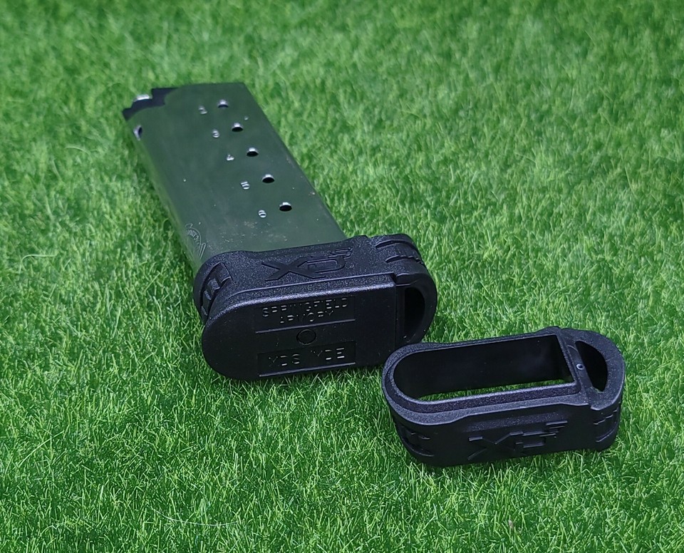 Springfield Armory XD-S .45ACP 6 Round OEM Extended Magazine w/ Sleeve ...