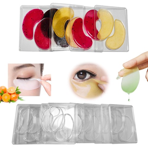 12Pcs DIY Under Eye Patches Molds Healthy Natural Eye Mask Patch Tray ...