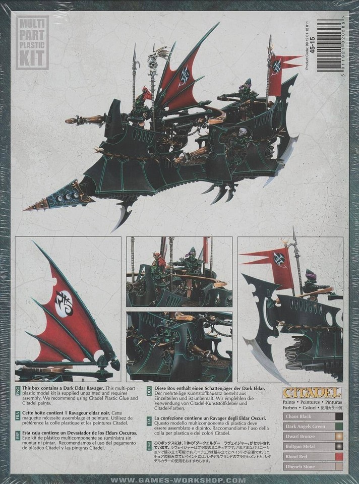 Warhammer 40k Drukhari Ravager Raider Dark Eldar | eBay