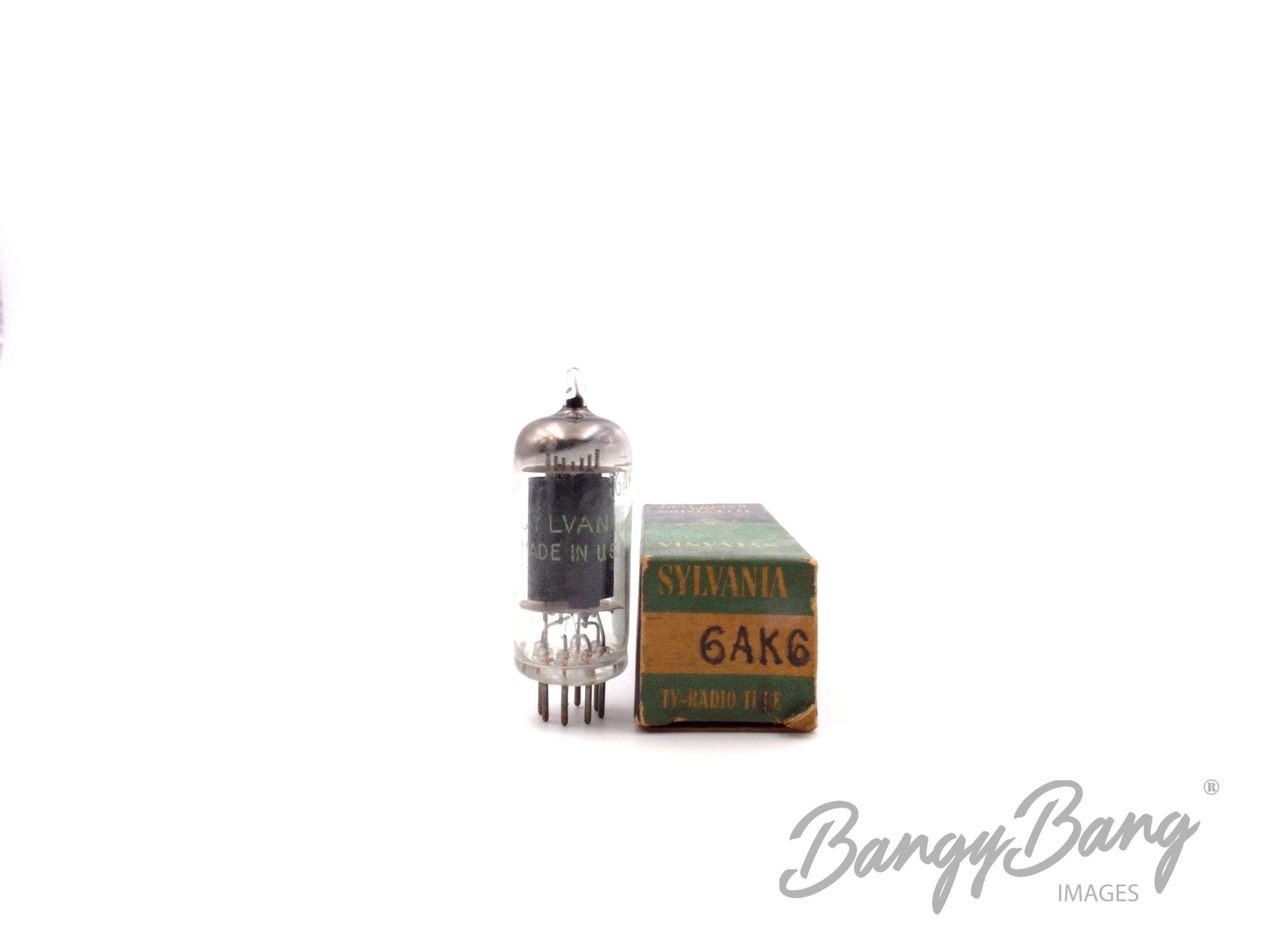 Vintage Sylvania 6AK6/A4361/CV1762 Pentode Audio Vacuum Tube Valve ...