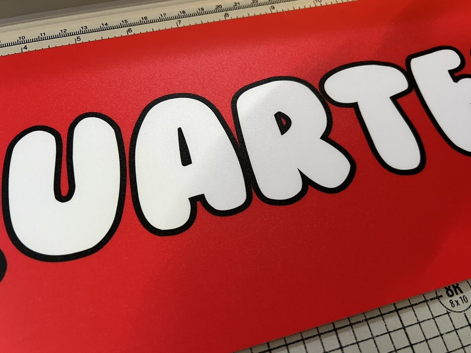 Quarters AC6000 Change Machine Decal Laminated (American Changer) | eBay