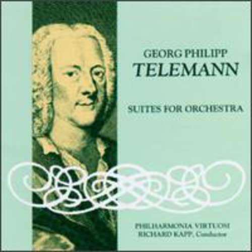 Telemann: Suites for Orchestra - Audio CD By Georg Philipp Telemann ...