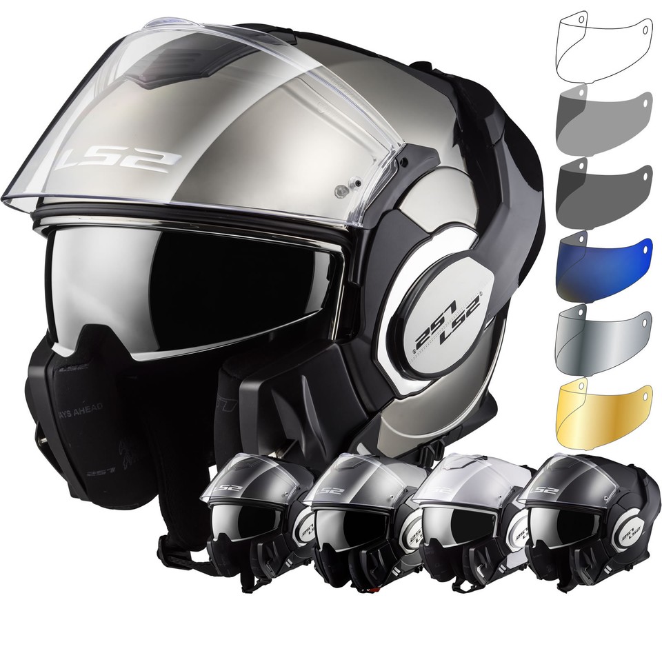 *FREE SHIPPING* LS2 VALIANT Motorcycle Modular Helmet (All Colors) | eBay