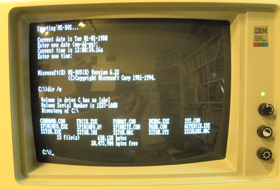 Refurbished Working Color IBM PC 5150 Rev B Computer 5.25" Floppy Drive ...