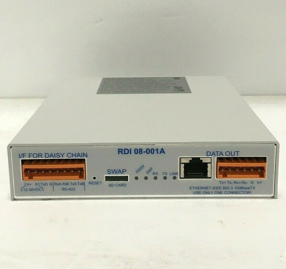 Danelec Marine VDR Remote Data Interface RDI 08-001A, Analog Data ...