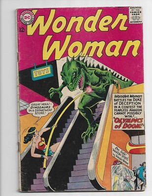 WONDER WOMAN #148 - Ross Andru art/cover - DC Comics 1964 - Silver Age ...