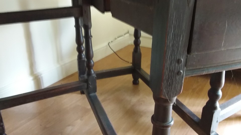 antique Qrgional Late 17c Oak Gateleg Leg Table. | eBay UK