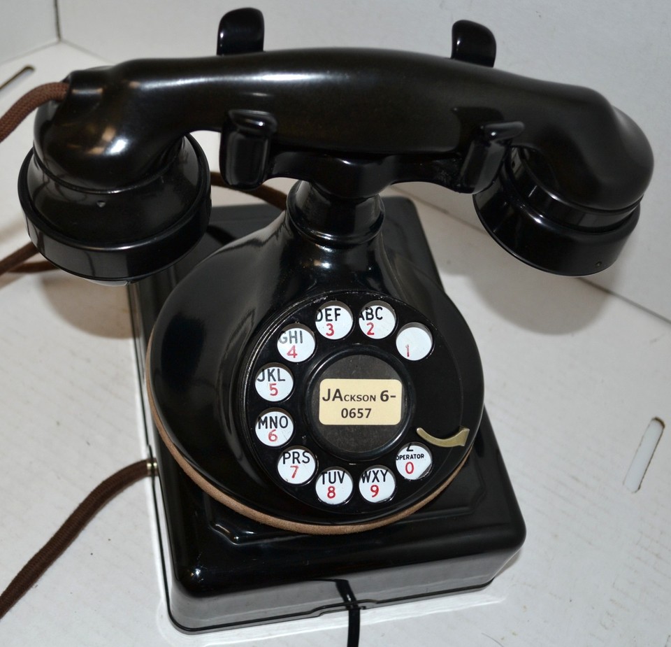 1920's Western Electric Round Base B1 Telephone, Subset - Full ...