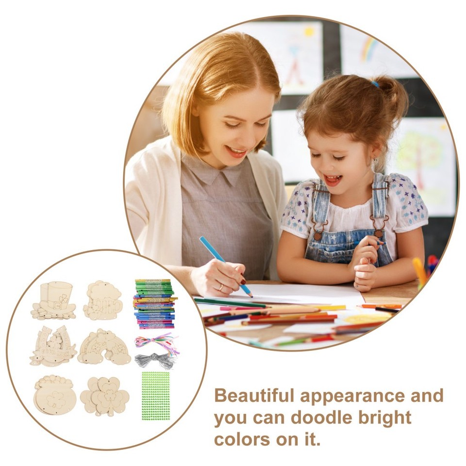 St Patricks Hanging Decor Irish Party Decoration DIY Spring Wind Chime ...