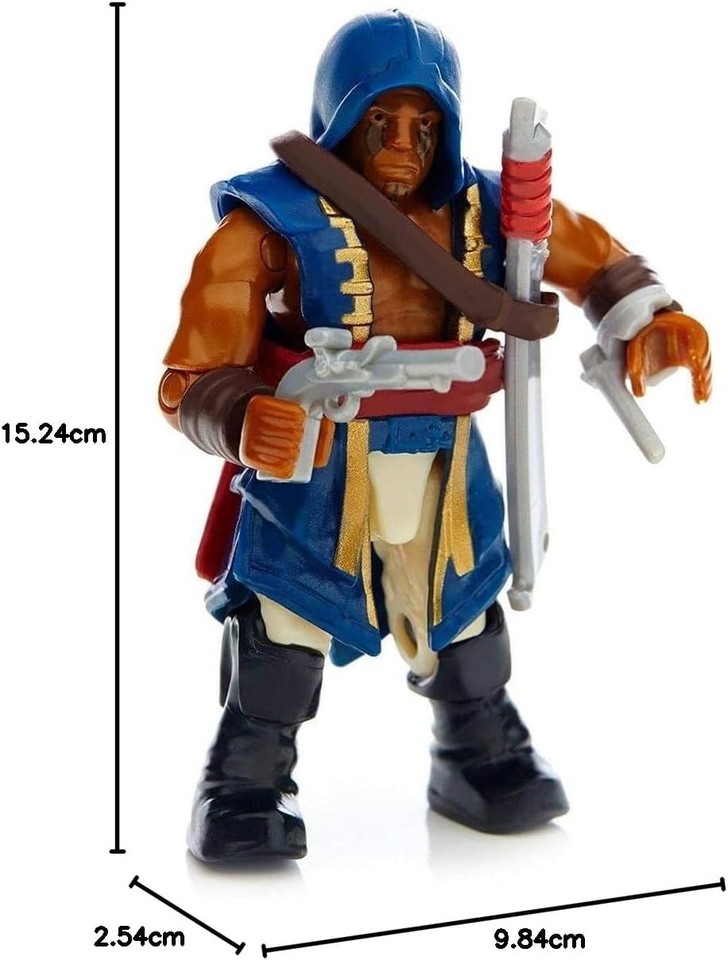 Assassins Creed Mega Bloks UbiSoft Adewale Action Figure 31 Pc CNG88 F ...