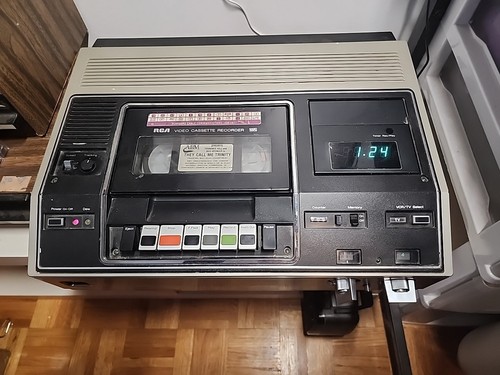 RCA VBT-200 Video Cassette Recorder Top Load VCR VHS Player 1977 VTG ...