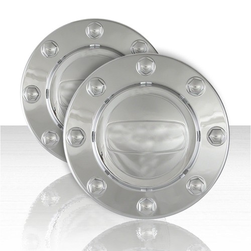 4 Center Hub Caps 17" Dually Alcoa Wheel Dual Rim Covers for RAM 3500 ...