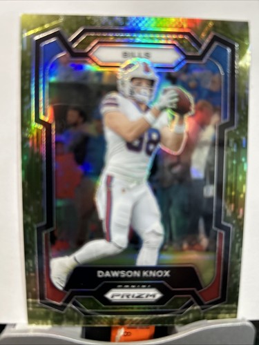 Dawson Knox 02/15 Camo AWESOME Card Panini Prizm Buffalo Bills | eBay