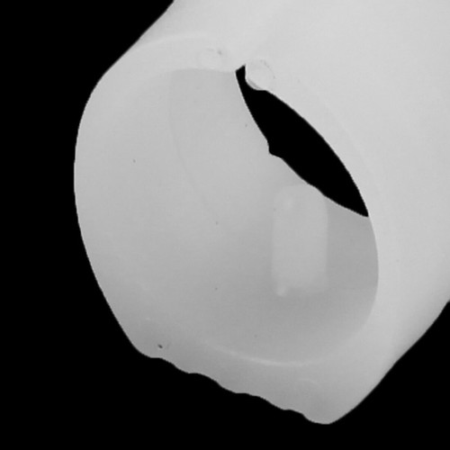 Chair Pipe Foot Plastic Clamp Pads U-shape Caps White 25mm Dia 20pcs ...